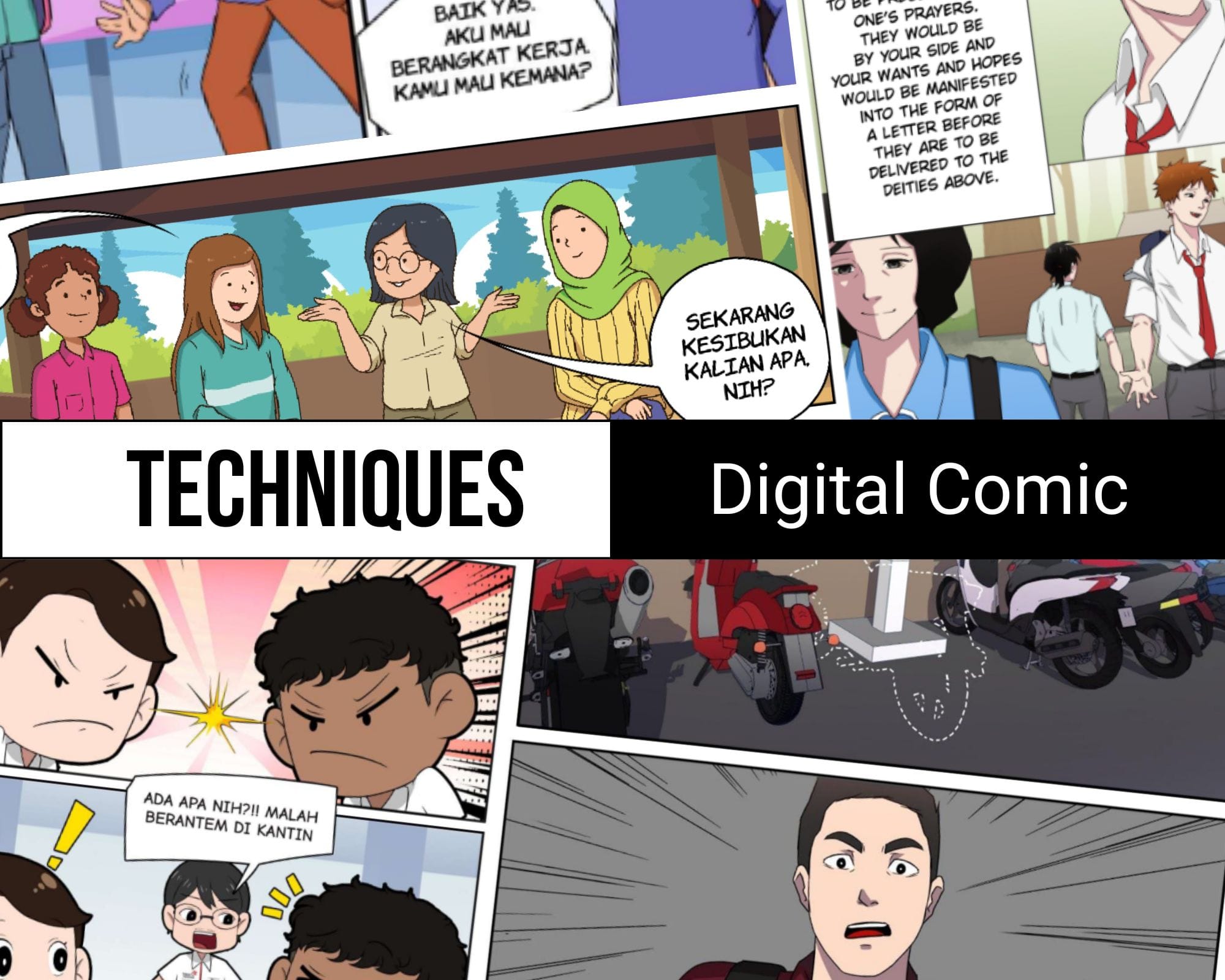 Digital Comic - Studio Jasa Animasi Profesional - INF Creative